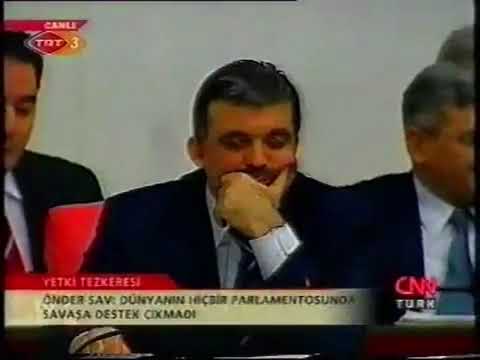 CHP Genel Sekreteri Önder Sav 1 Mart 2003 T.B.M.M Konuşması
