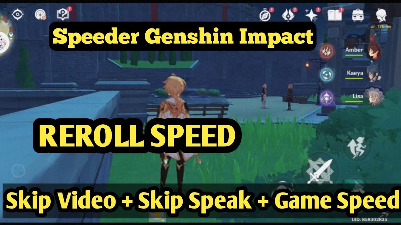 Tutorial Skip story Genshin Impact, Cara buat akun reroll paling work ...