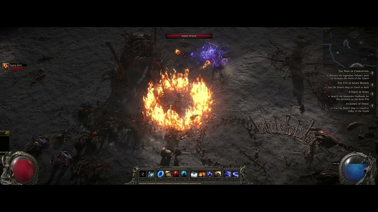 Path of Exile 2 - bugged immortal spiders - YouTube