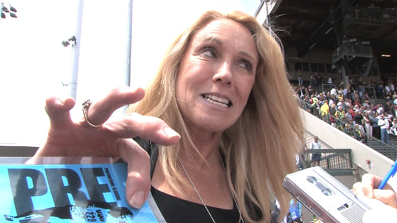 Mary Slaney at the 2009 Prefontaine Classic - YouTube