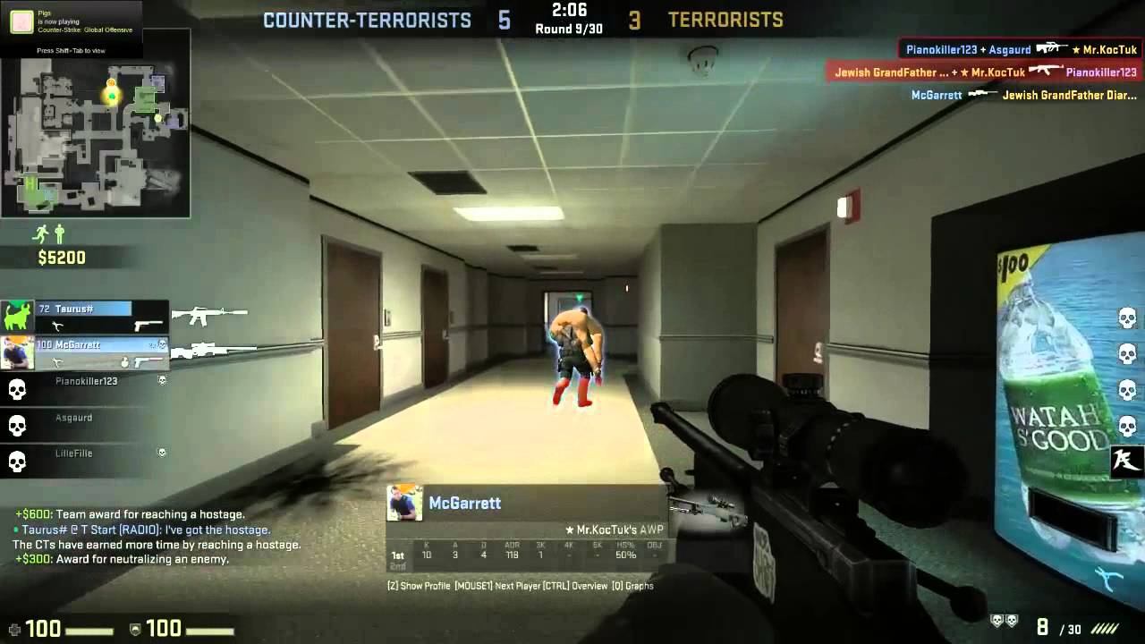 Counter-Strike Global Offensive - Rage mode activate!!! - YouTube