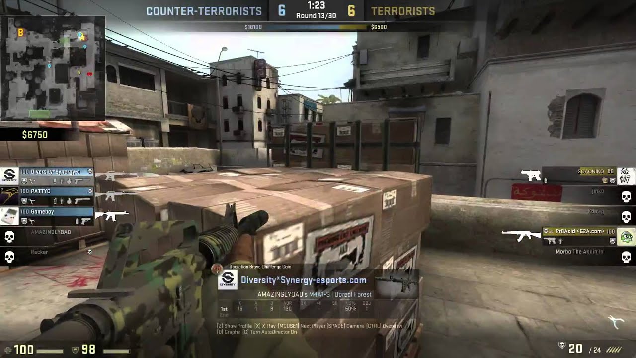 SMFC Play by Play on Dust2- CSGO [LONG] - YouTube