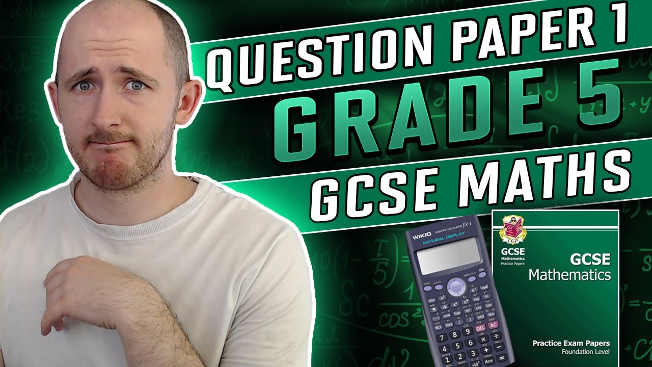 GCSE FOUNDATION MATHS Grade 5 Practice Paper - Gold Paper 1 - YouTube