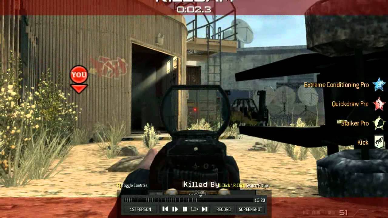 Call Of Duty Modern Warfare 3 PC The Ultimate Prone Camper N00b! - YouTube