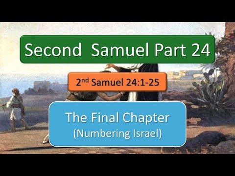 Second Samuel Part 24 - The Final Chapter - Pastor Bill Brown - YouTube