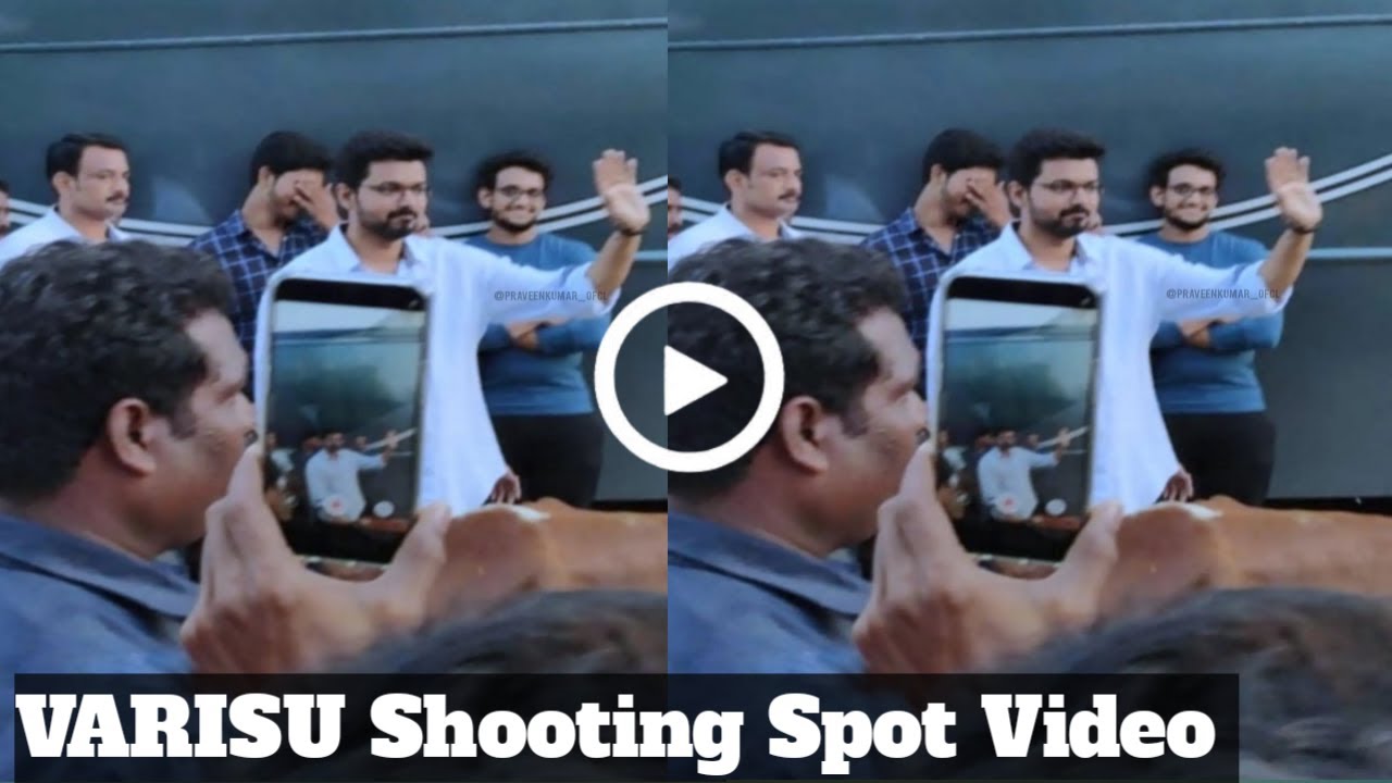 OMG : Varisu Shooting Spot Video Leaked 😱 - YouTube
