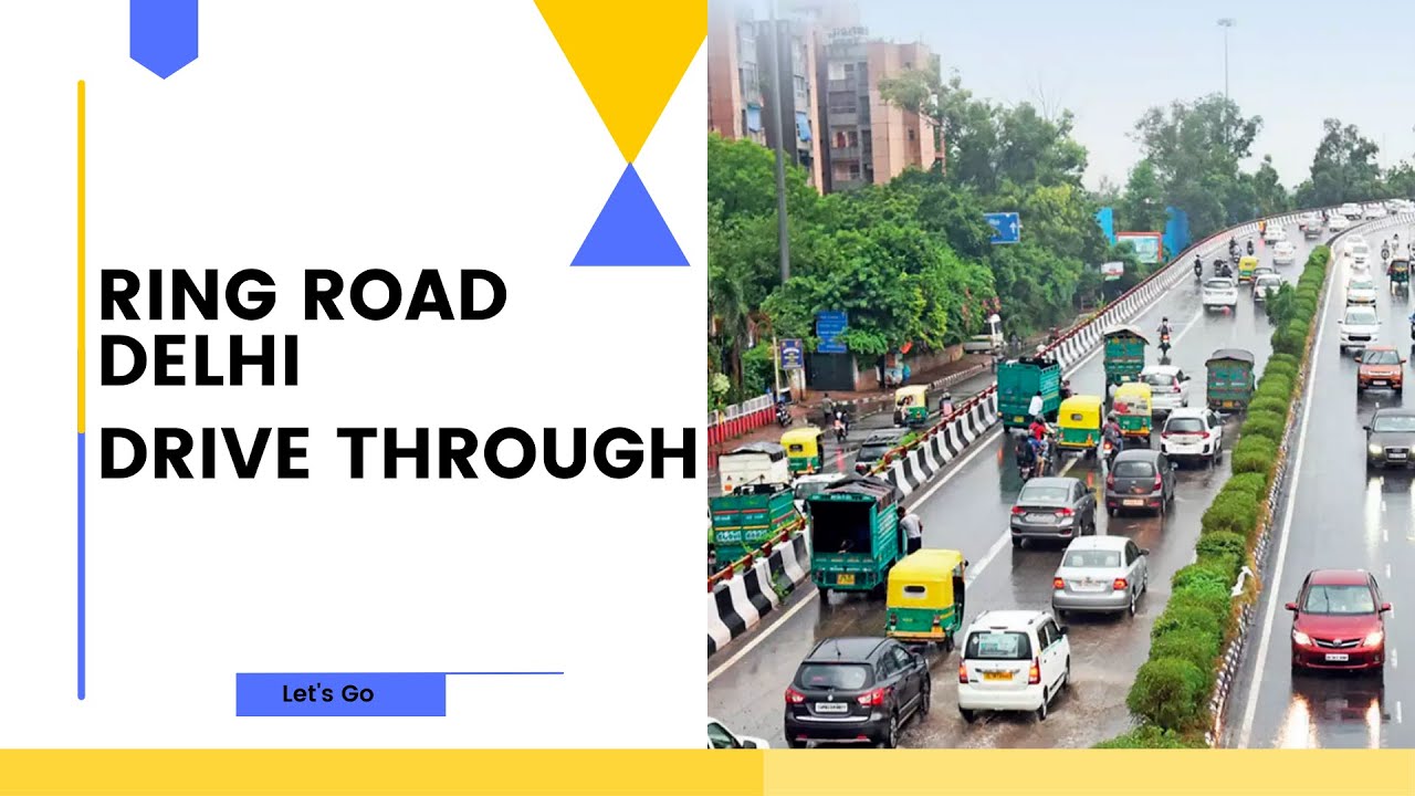Ring Road DELHI Drive through - YouTube