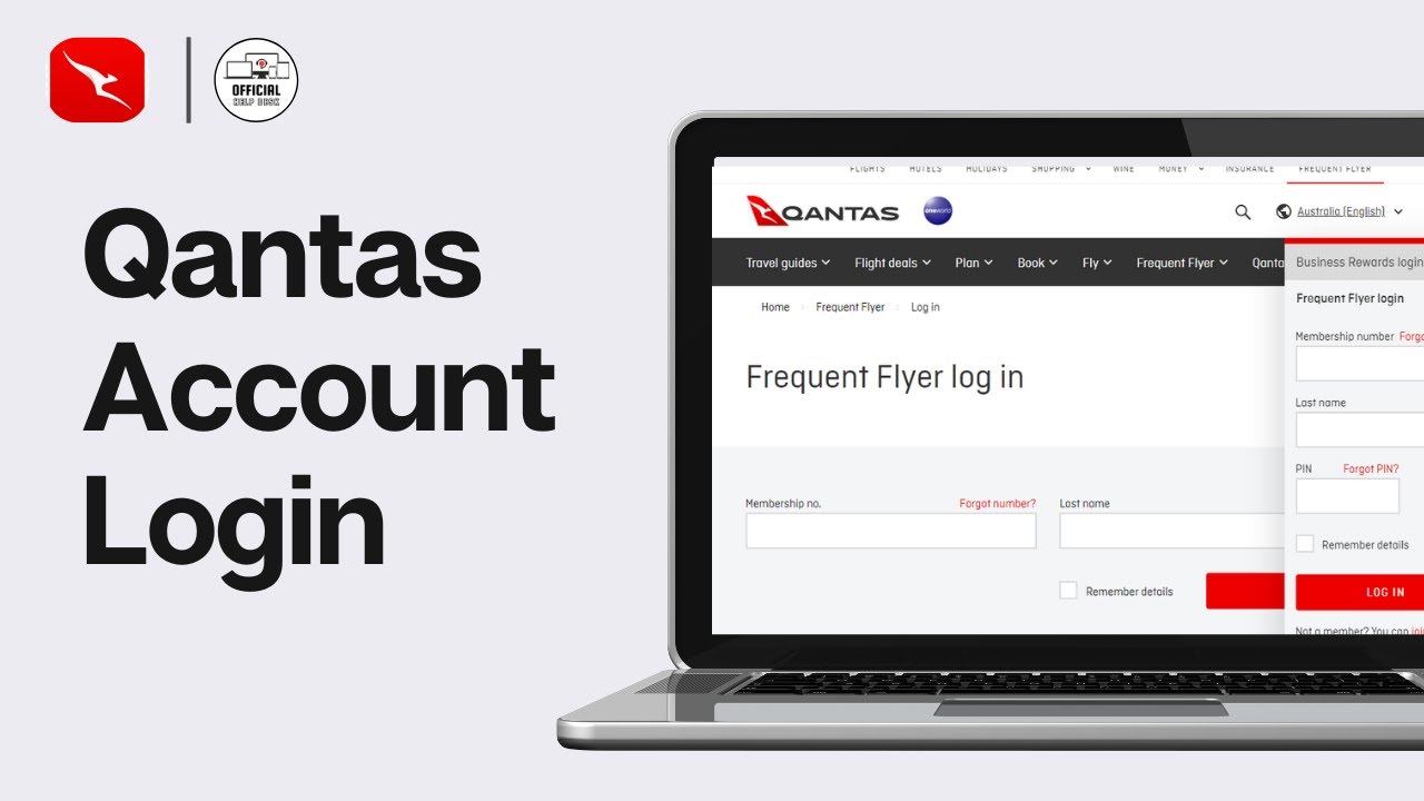 Qantas Account Login Guide 2024: How to Easily Access Your Qantas ...