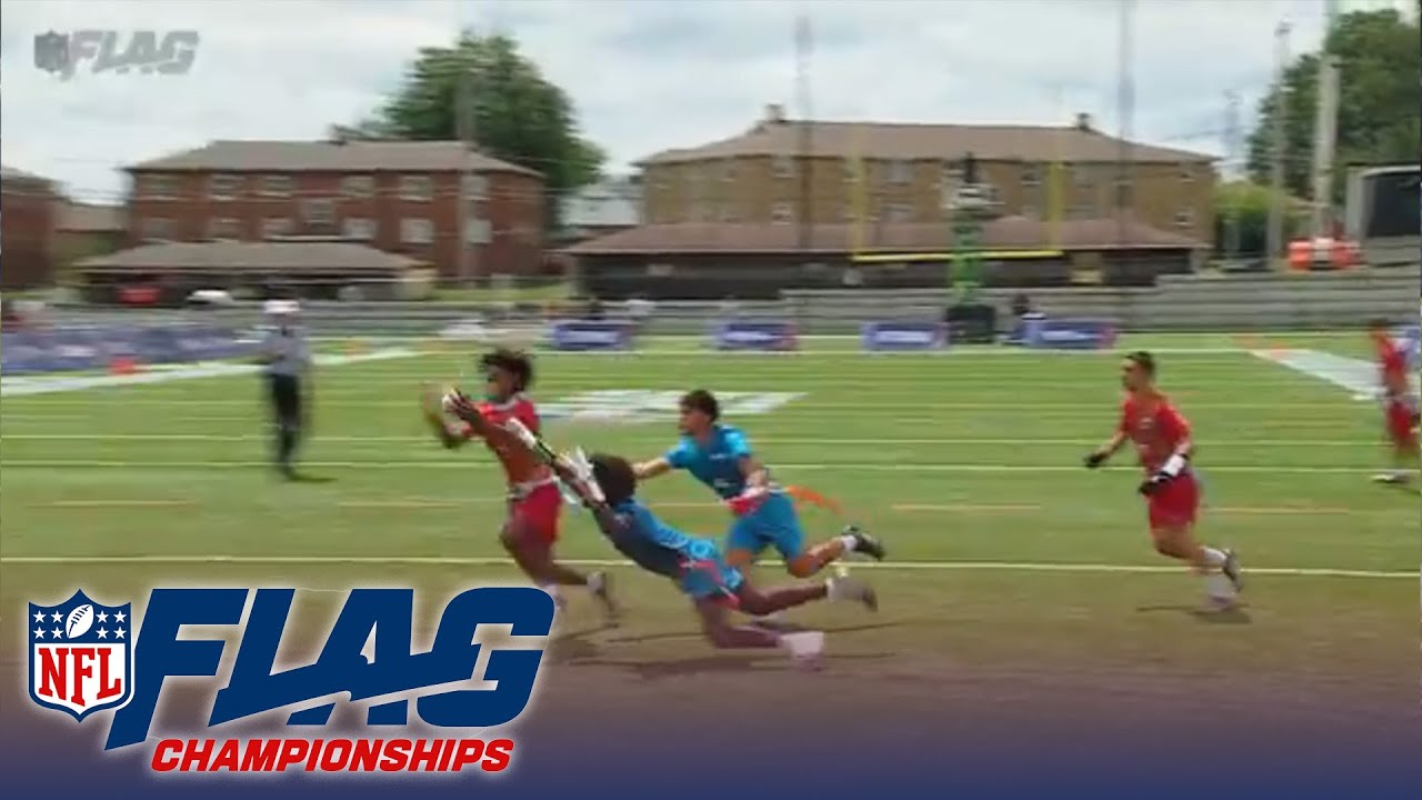 Boys 14u 2025 NFL FLAG Championship Highlights - Quarterfinals - YouTube