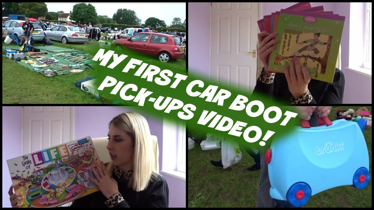 Car Boot Vlog and Pick Ups - YouTube