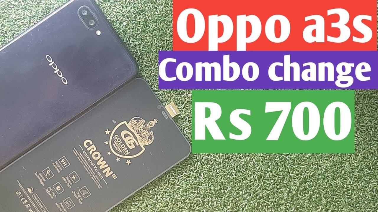 oppo a3s combo changed only on Rs 700 - YouTube