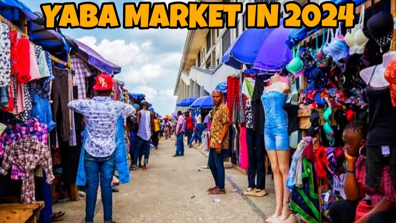 A Tour Around Yaba Market, Lagos, Nigeria - How Yaba Market Looks Like ...