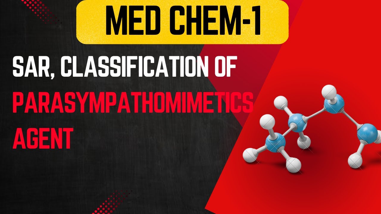 SAR, Classification of Parasympathomimetics Agent and Mod,uses of ...