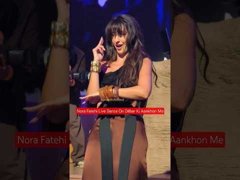 Nora Fatehi Live Dance On Dilbar ki Aankhon Ka Song From Thama #norafatehi #thamma #norafatehidance