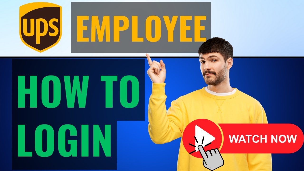 UPS Employee Login⏬👇: How to Login UPSers Account | Upsers.com - YouTube