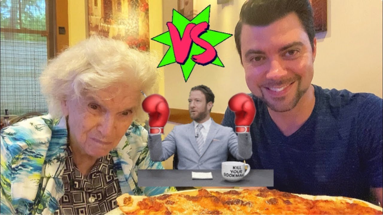 My GRANDMA And I Bond While Challenging Dave Portnoy’s 8.9 Conte’s Pizza Score! - YouTube