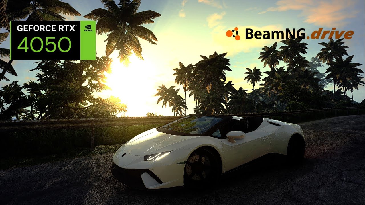 Lamborghini Huracan In BeamNg.Drive Gameplay |RTX 4050 | Ultra ...