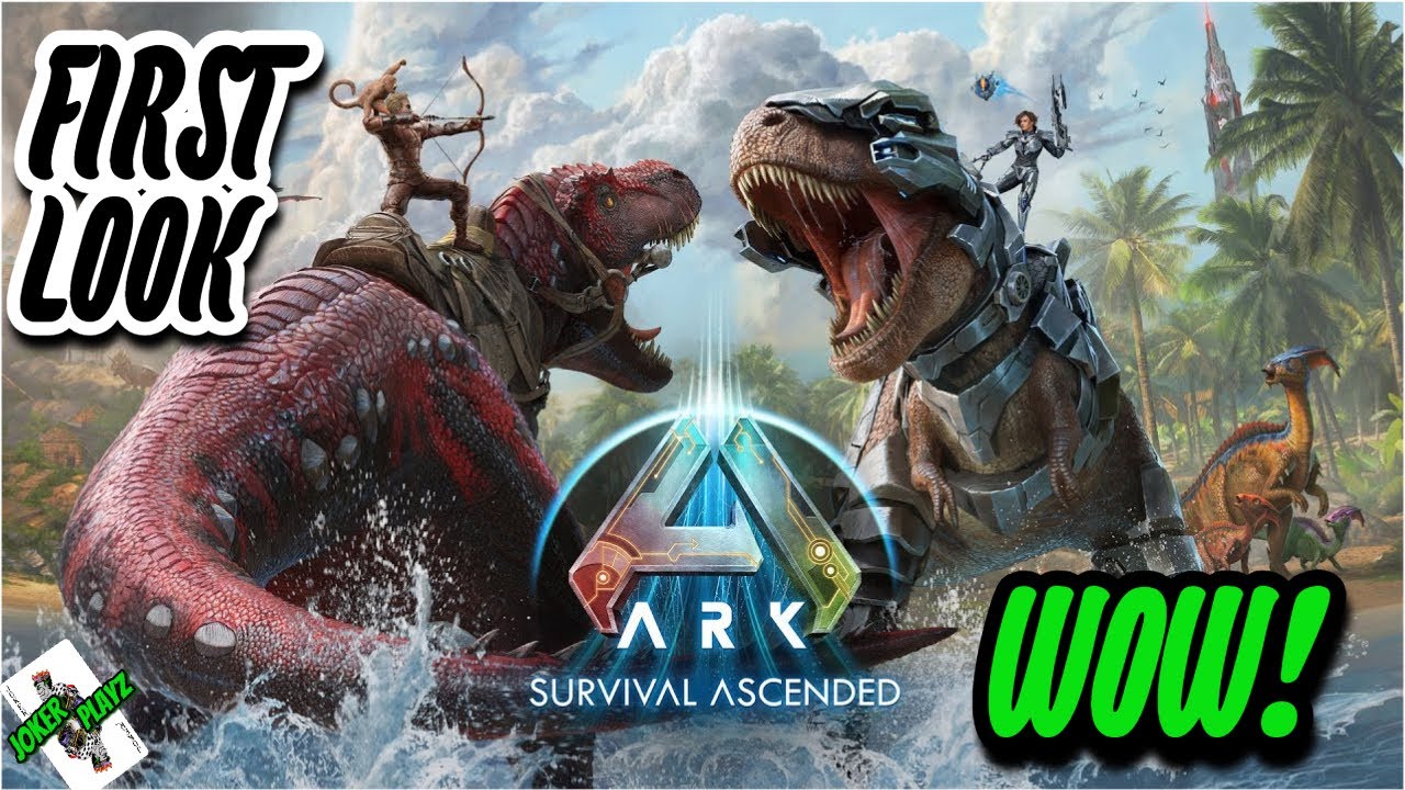 Ark Survival Ascended :ASA First gameplay - YouTube
