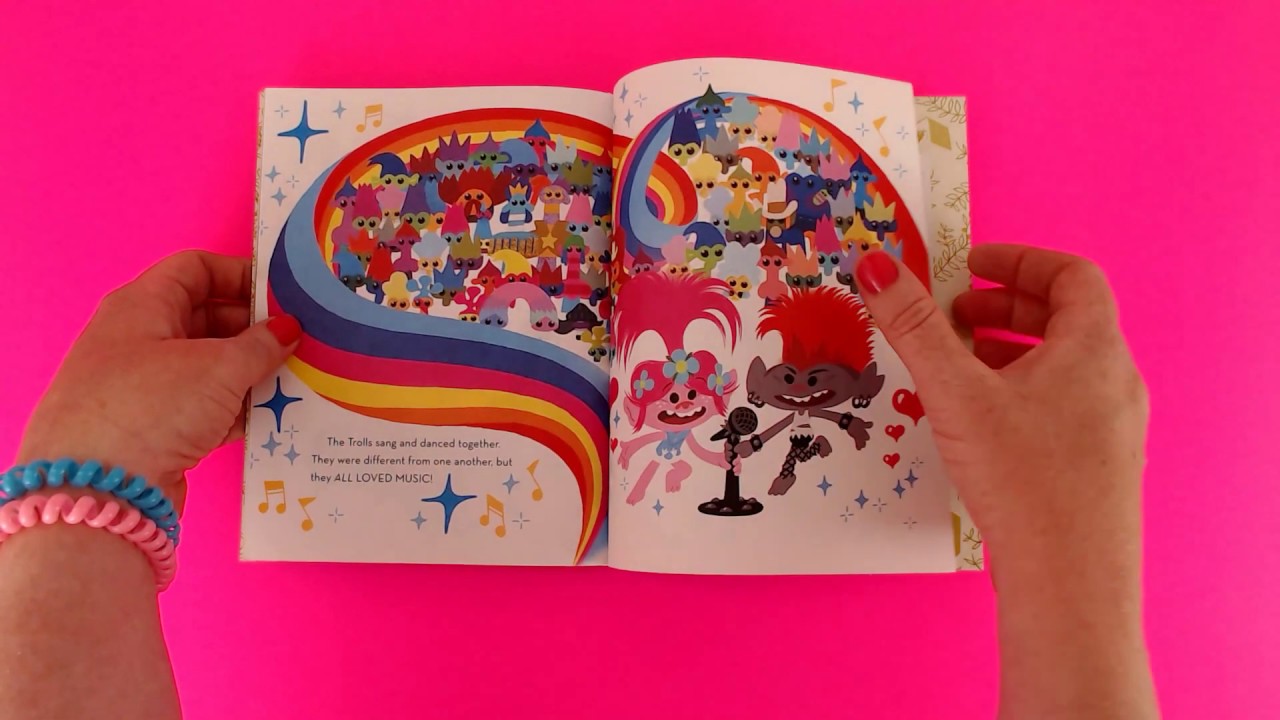 Trolls World Tour A Little Golden Book Read Aloud - YouTube