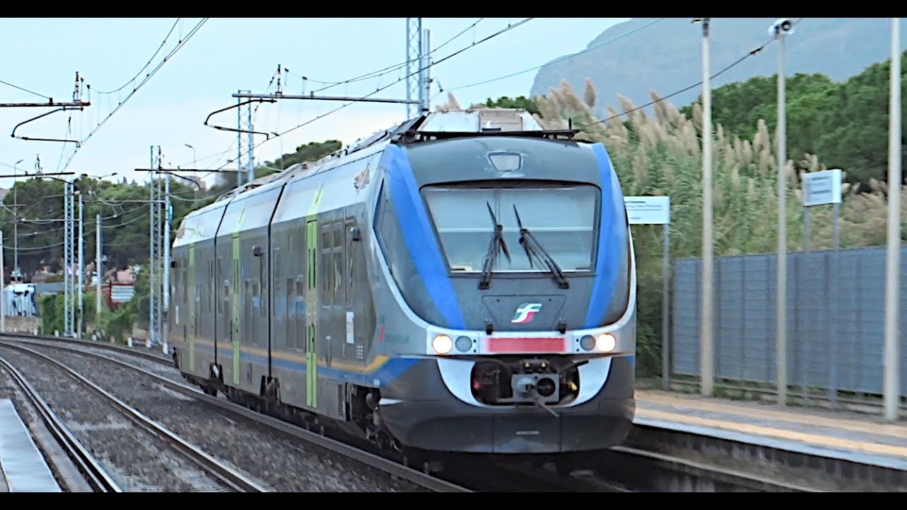 [HD - Treni] FISCHIO Minuetto Diesel+Treno Regionale 5503 Trenitalia in ...