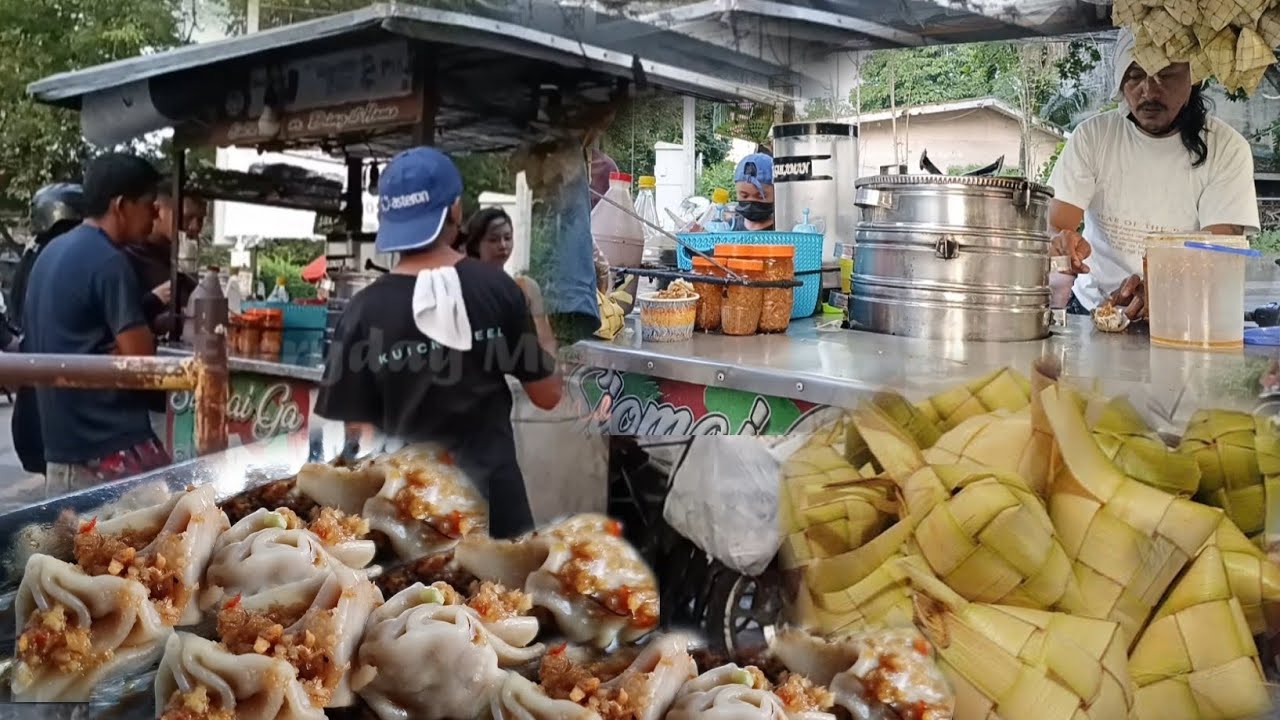 Famous Siomai Rice In Dumaguete City | Street food Siomai with Hanging ...