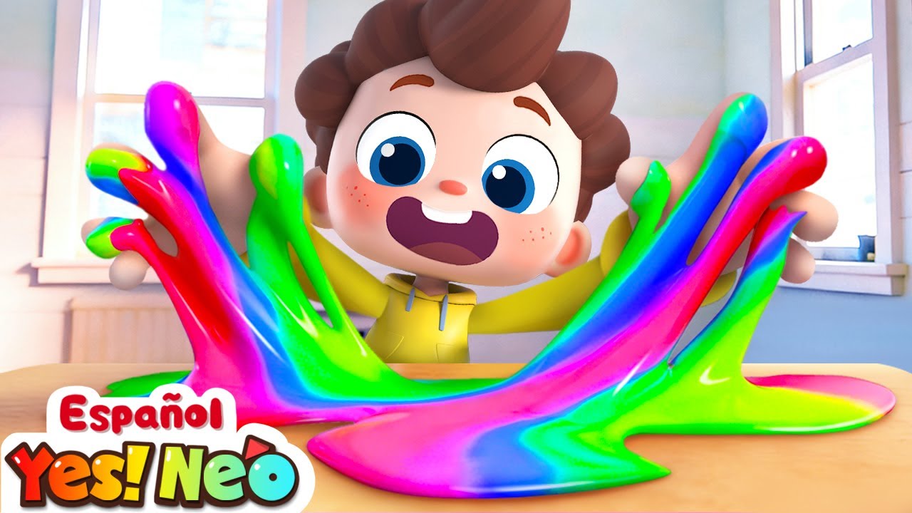 Slime Pegajosos | Yes! Neo - Canciones y Caricaturas para Niños - YouTube