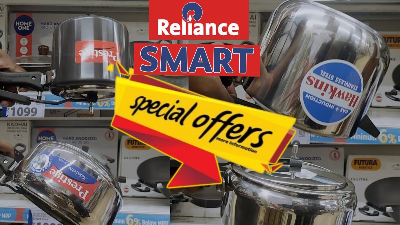 Reliance Smart Latest Stainless Steel Collection Sale ||Reliance Smart ...