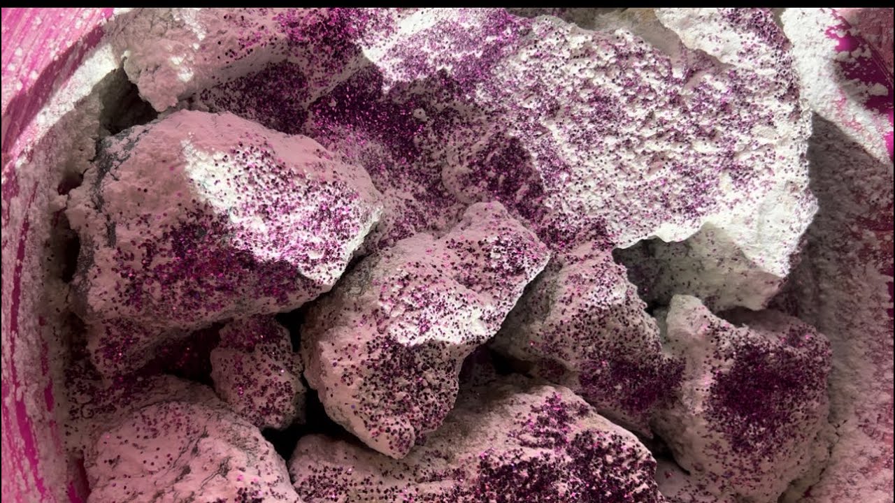 Starch Covered Chunks • Soft Dusty Reformed Gymchalk • Stress Relief ...