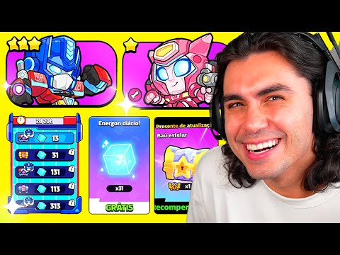 ZEREI A ATUALIZAÇÃO DO TRANSFORMERS NO SQUAD BUSTERS!