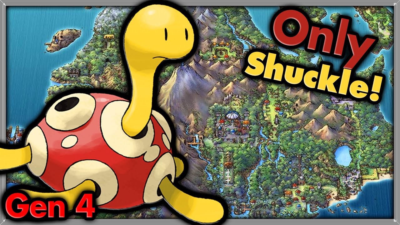 Can I Beat Pokemon Platinum with ONLY Shuckle? 🔴 Pokemon Challenges NO ...