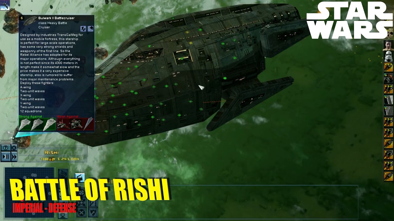 Star Wars: Battle of Rishi // Imperial Defense - YouTube