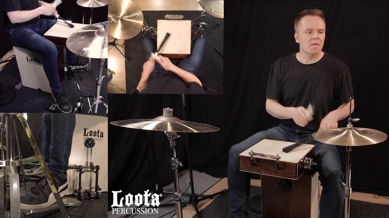 Loota Percussion Funky Groove by Kai Jokiaho - YouTube