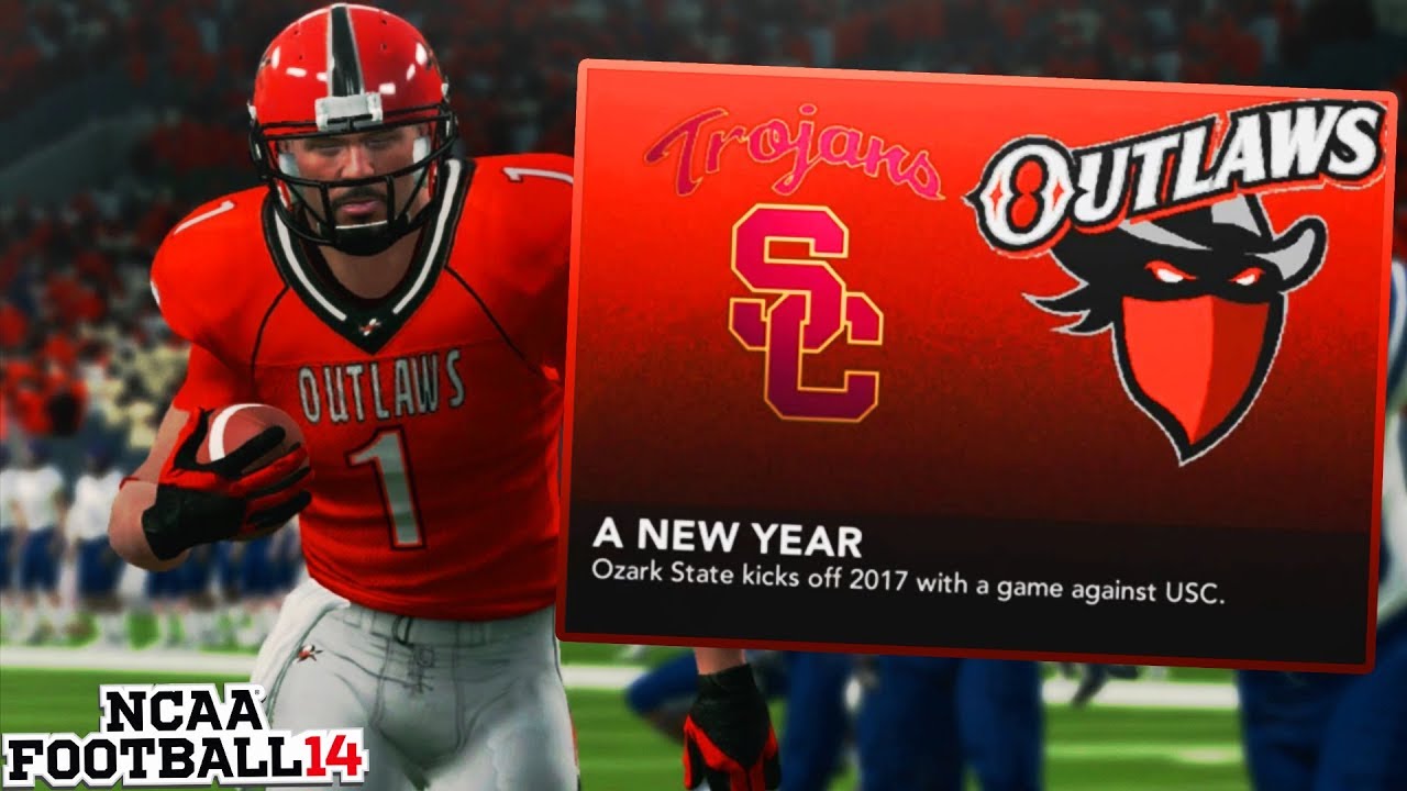 Starting the new season strong! Ozark State Outlaws Dynasty NCAA 14 ...