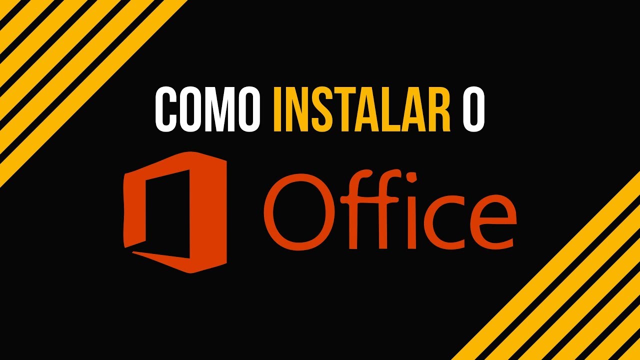 Como Instalar E Ativar O Pacote Office 2016 Completo Youtube