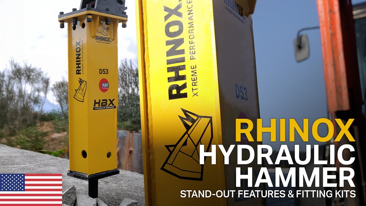 RHINOX EXCAVATOR HYDRAULIC HAMMER | Stand Out Features | Rhinox Group ...