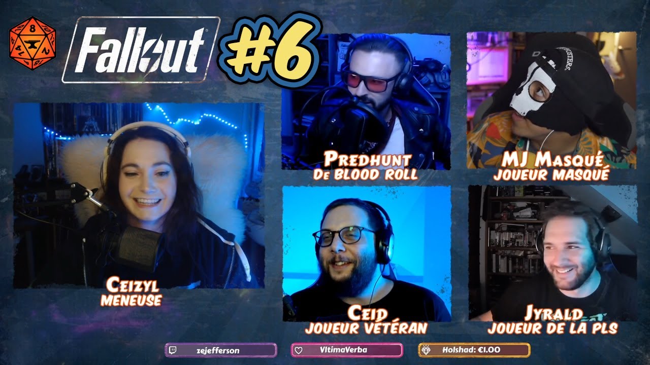 #jdr [FR] [Foundry VTT] Fallout Fallout abris MOON 6.9 #6 - YouTube