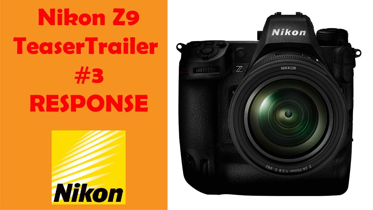 NIKON Z9 TEASER TRAILER #3 RESPONSE- Action Packed - Nikon News - YouTube