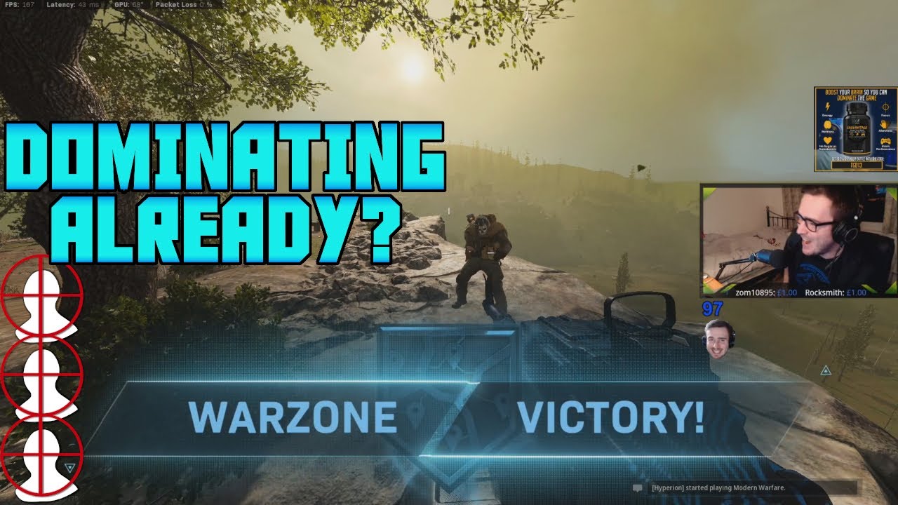 FIRST WARZONE WIN - THIS BATTLE ROYALE WAS MADE FOR ME! (CoD BR 2020) - YouTube