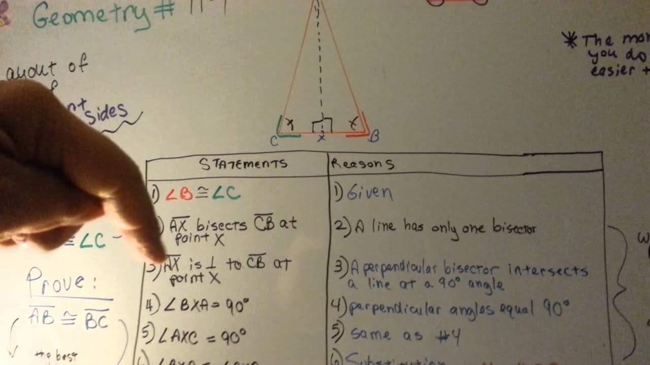 How to do Congruent Opposite Side Proof (Geometry #114) - YouTube