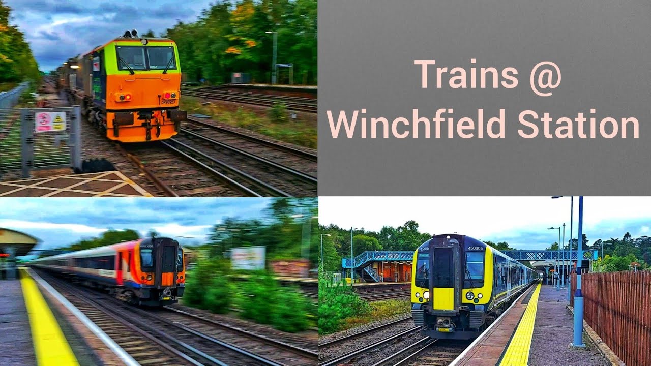 Trains @ Winchfield Station | SWML | 04.10.22 - YouTube