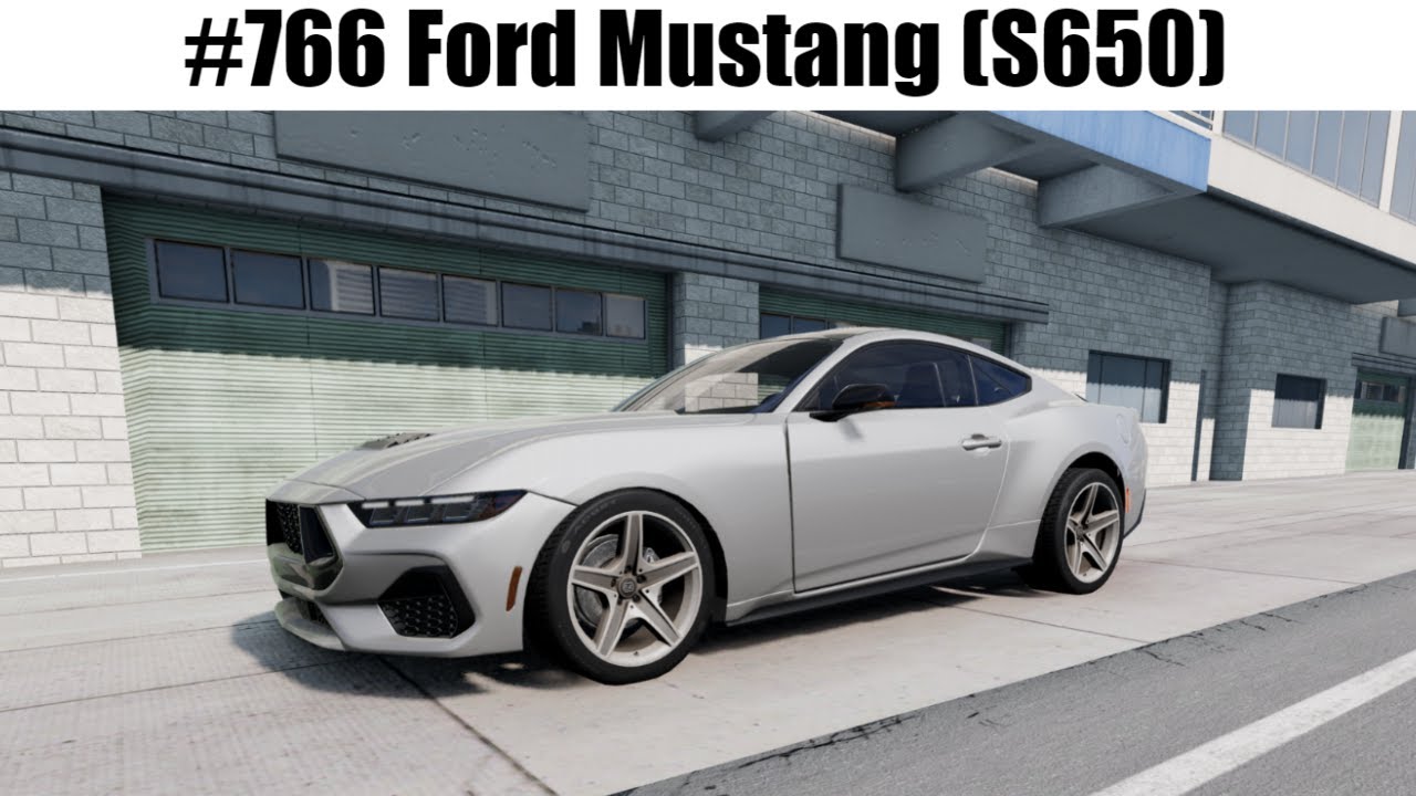 West Coast Trial: Ford Mustang (S650) (Beamng Drive) - YouTube
