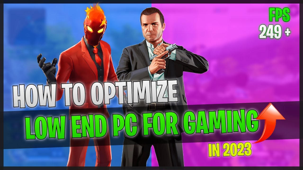 How To Optimize Low-End Pc For Gaming In 2023 - Boost FPS Guide! - YouTube