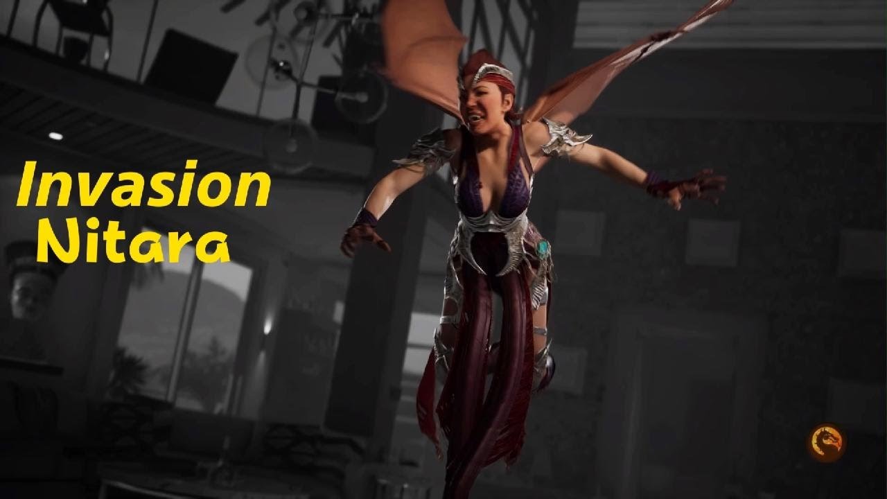 Mortal Kombat 1 Invasion Nitara Fatality Amulet - YouTube