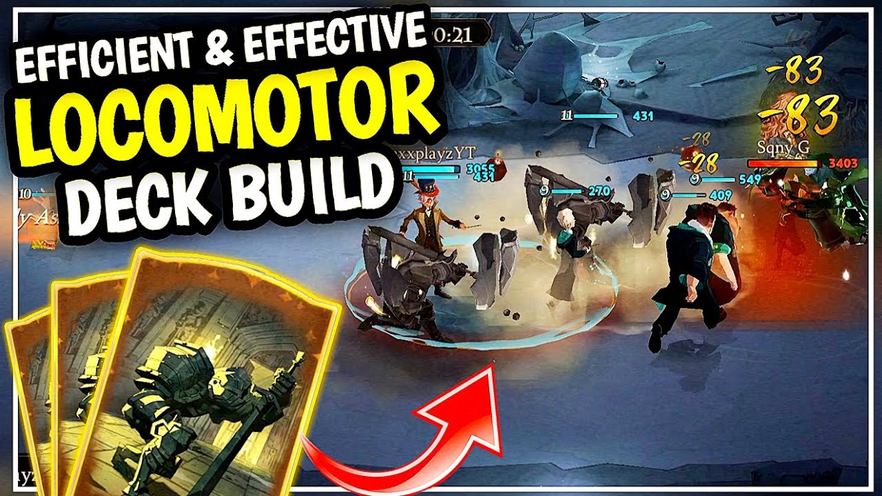 3.4 Cost Locomotor Unstoppable Deck build/Harry Potter Magic Awakened ...