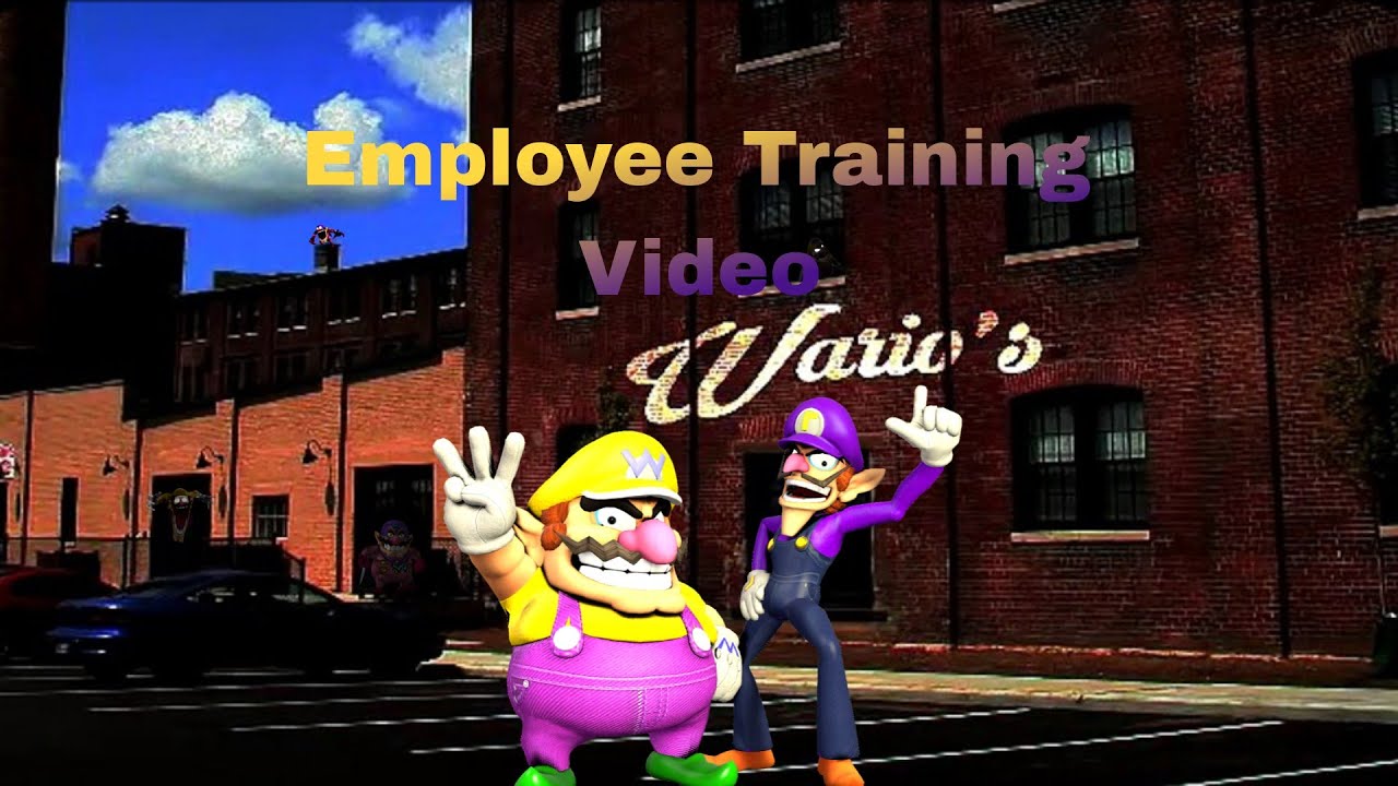 Wario's:Employee Training Video (FNAW VHS tape) (OLD) - YouTube