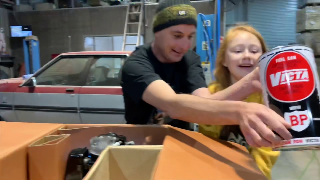 Victa Jet outboard motor from the 70s first time out of the box - YouTube