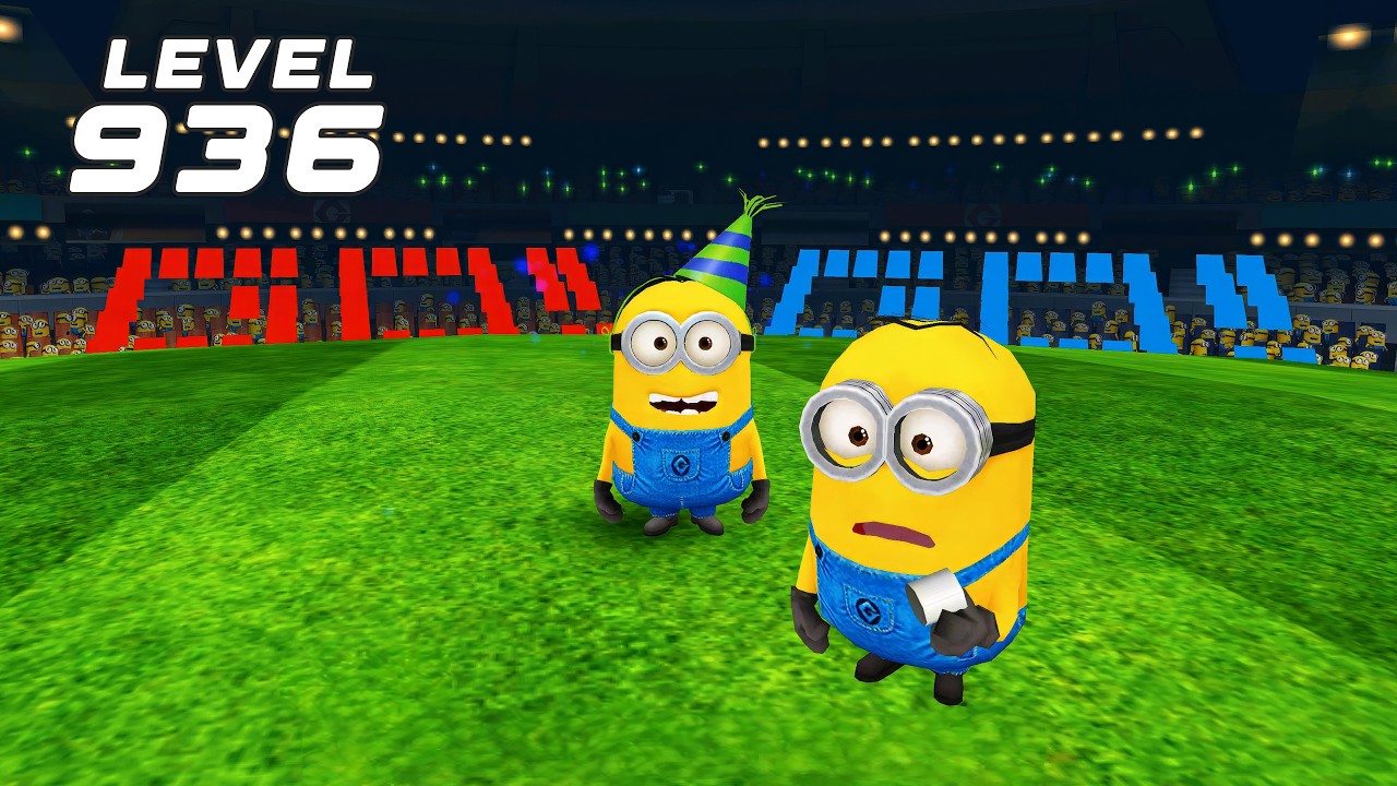 Minion Rush: LEVEL 936! 🥳Partier Minion in Residential Area (PC 4K)🏠🍌 ...
