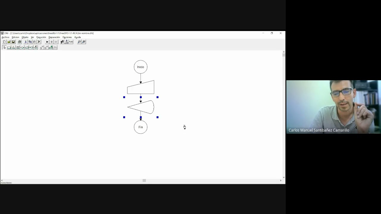 Análisis de la interfaz del programa DFD - YouTube