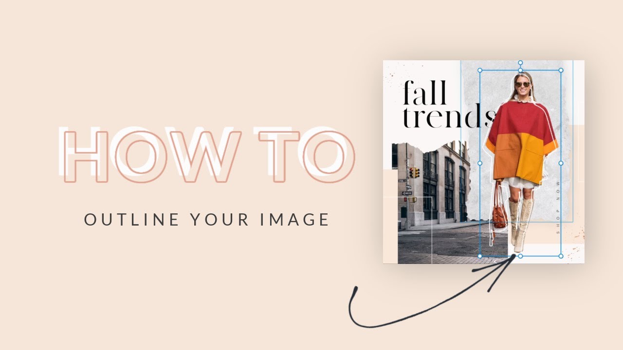 How to Add Outline/Sketch to Photo - YouTube