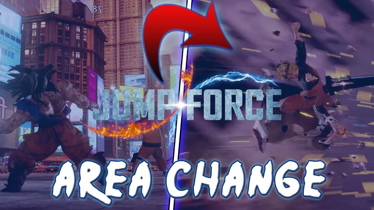 JUMP FORCE - CHANGER DE ZONE (TUTO) - YouTube